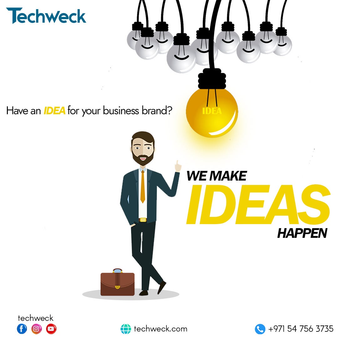 Have an idea for your business brand We make ideas happen - The ...