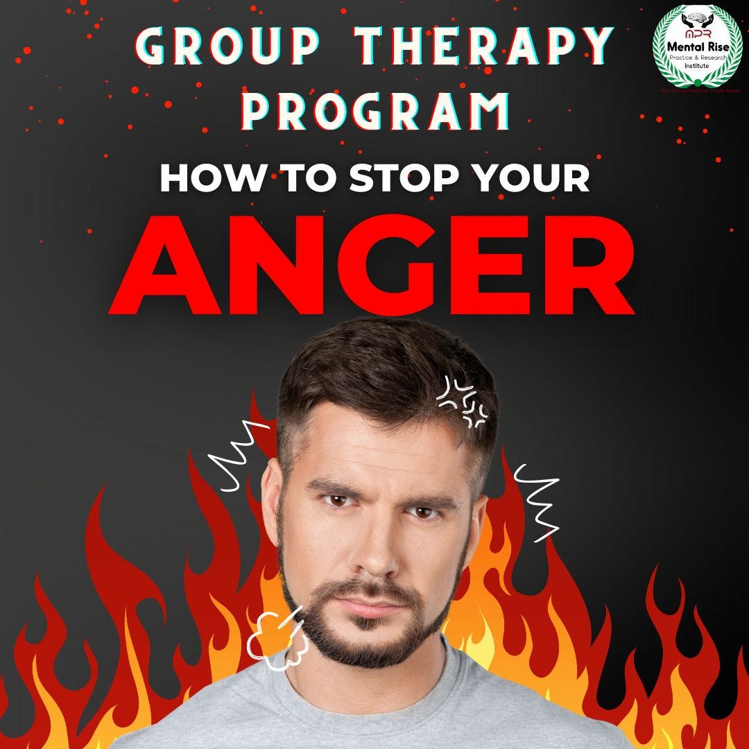 GROUP THERAPY FOR ANGER MANAGEMENT - Mental Rise Uk - Medium