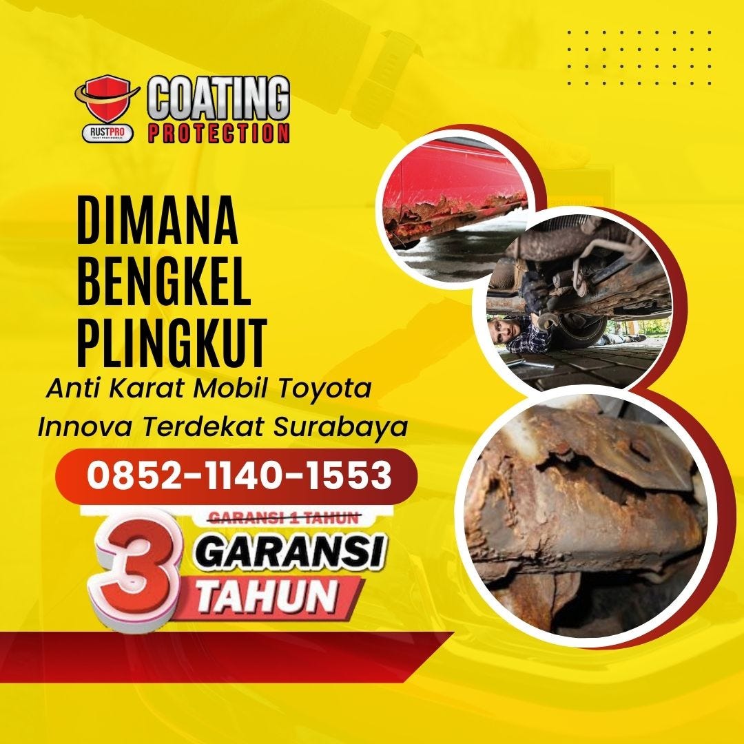 Dimana Bengkel Plingkut Anti Karat Mobil Toyota Innova Terdekat ...