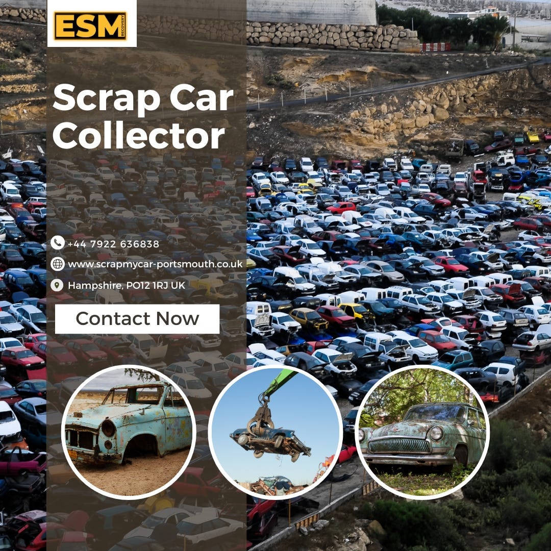 Free Scrap Car Collector in Hampshire - Esm Recovery - Medium