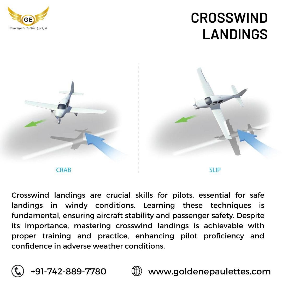 Crosswind landings are crucial skills for pilots - Golden Epaulettes ...