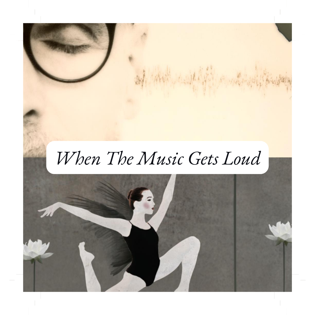 When The Music Gets Loud - Sketching Words - Medium
