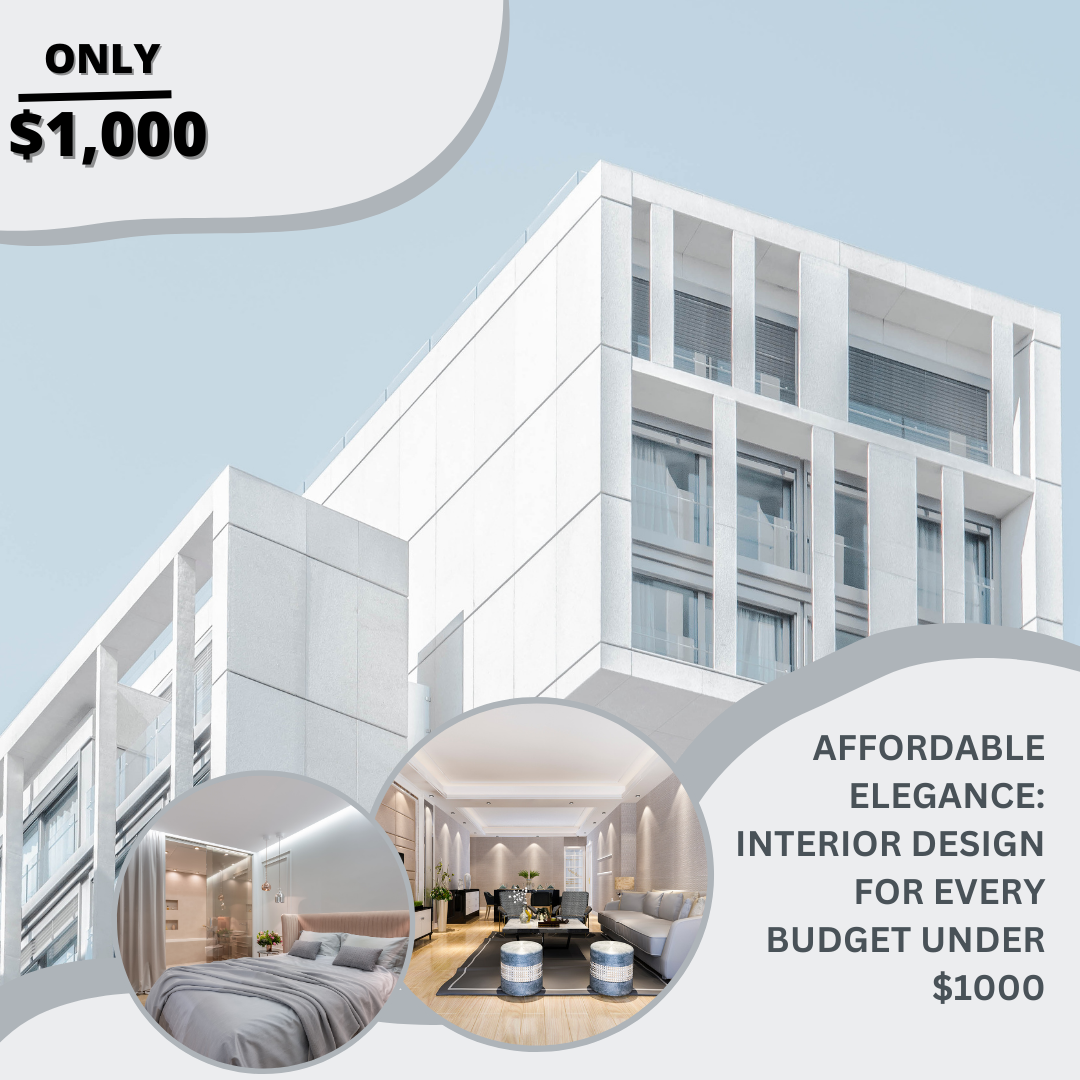 Affordable Elegance: Interior Design for Every Budget Under $1000 | by ...