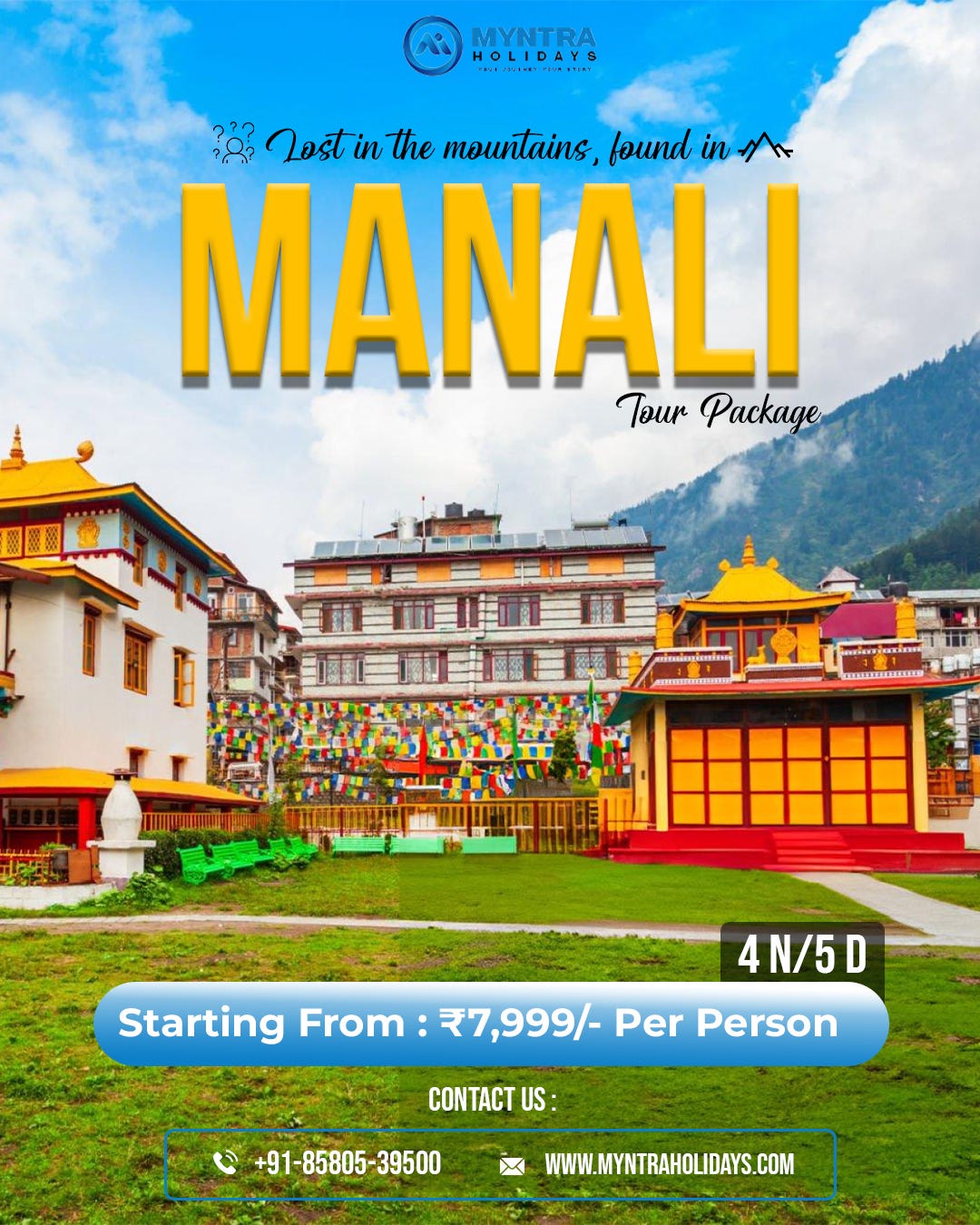 manali tour package - Myntra Holidays - Medium