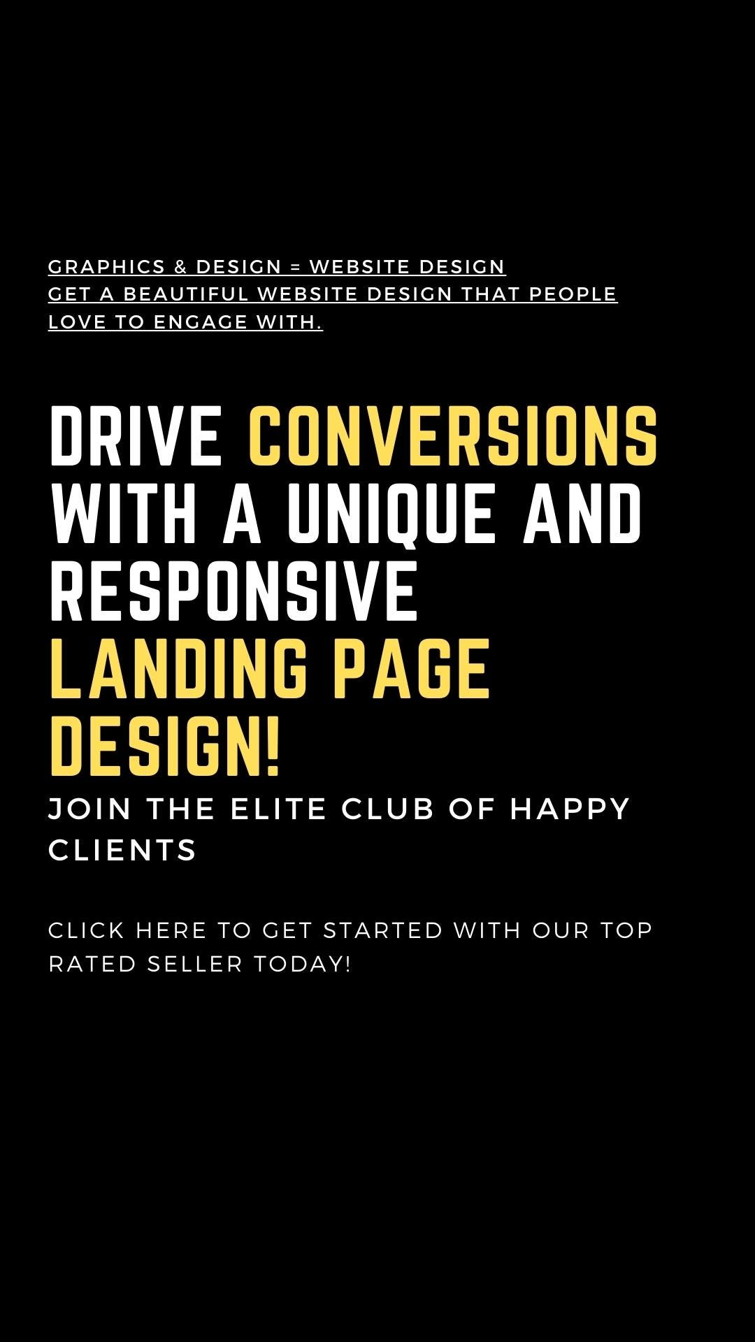 Drive Conversions with a Unique and Responsive Landing Page Design | by Jlyonscarlene | Branding ...
