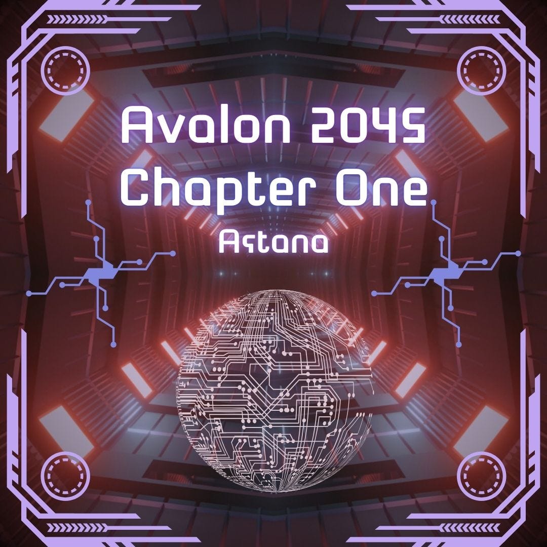 Avalon 2045: Chapter One. I stood on the walkway, gazing out at… | by Poppy | Medium