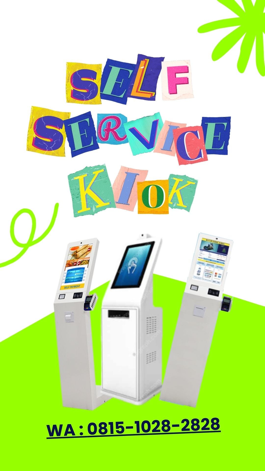 kioskPromo! Self Sercive Kiosk Jakarta, WA : 081510282828, kiosk touch ...