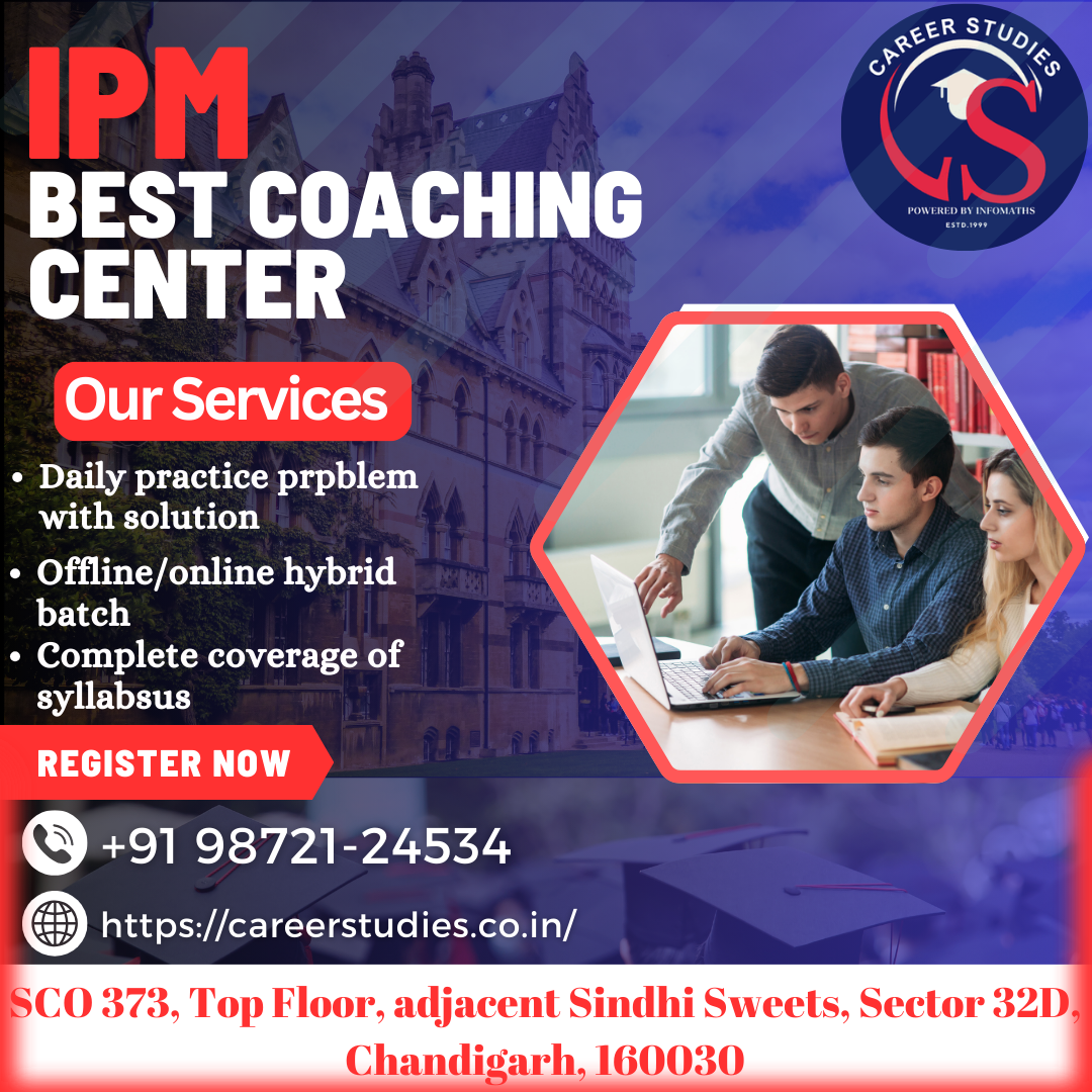 Best coaching center IPM. Drink to Career Studies, where your… | by Careerstudies | Jun, 2024 ...