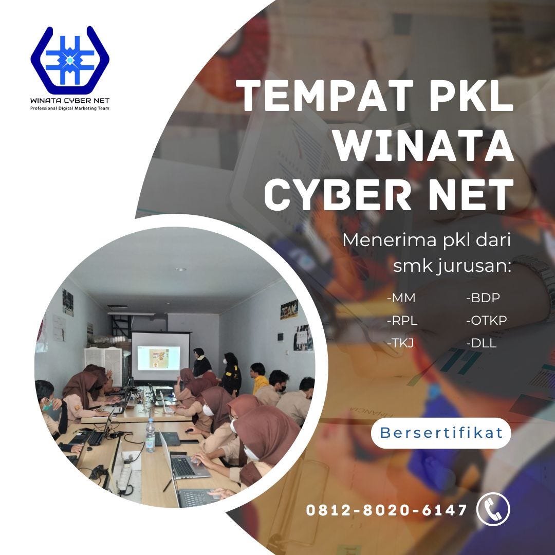 Pkl Smk Jurusan Komputer Winata Cyber Net - Tempat Pkl Winata - Medium