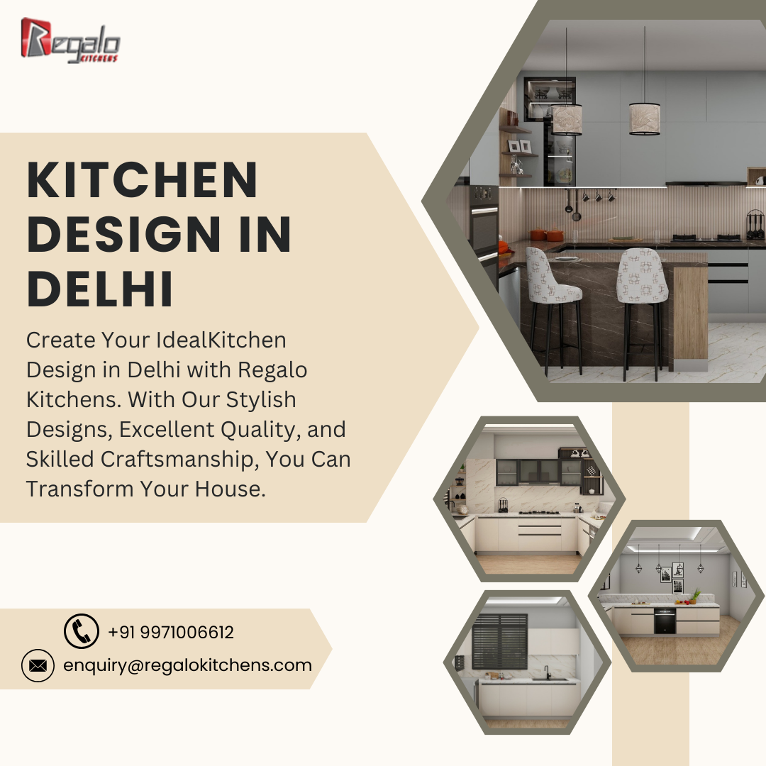 Kitchen Design in Delhi - Kitchen Design - Medium