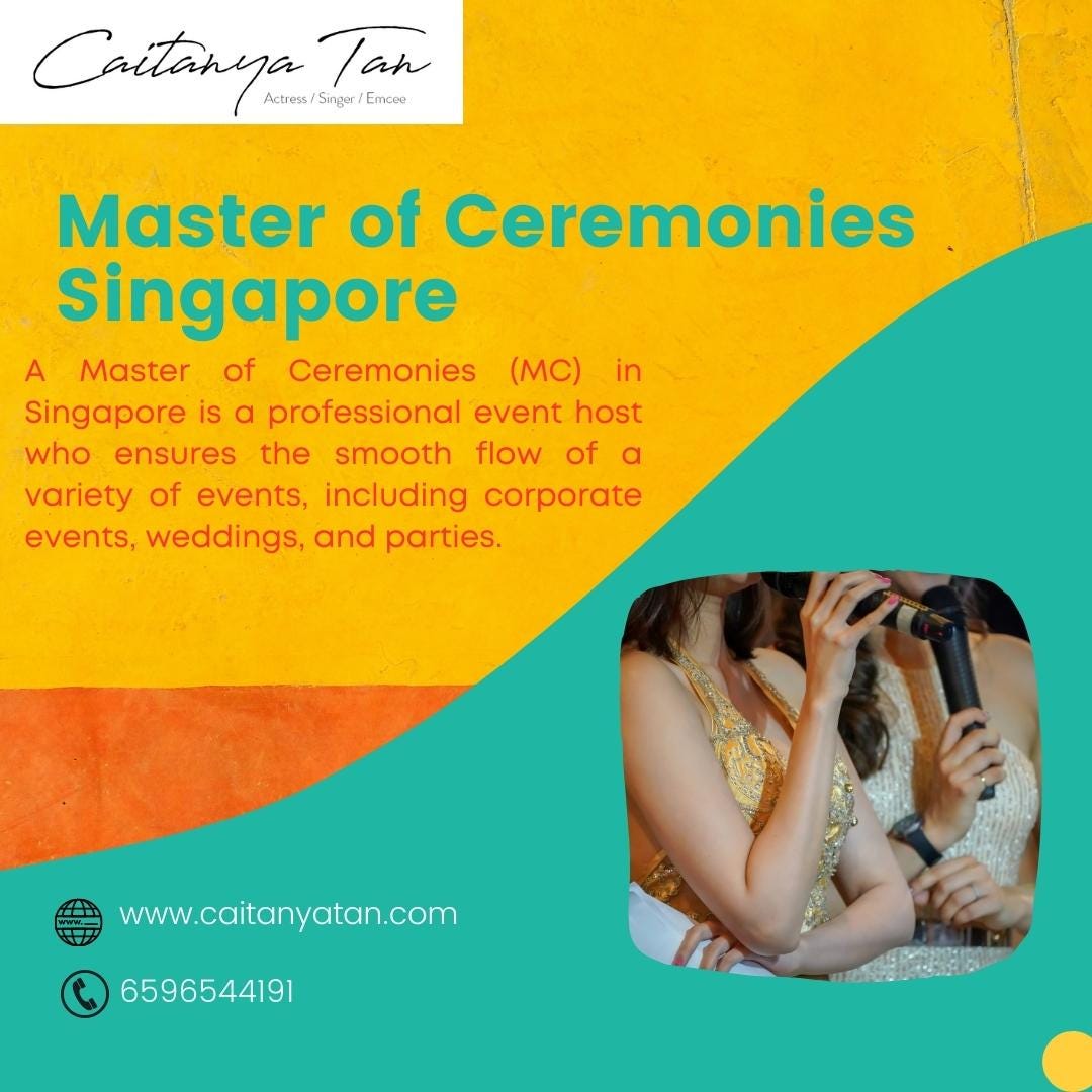 Master of Ceremonies Singapore - Jennifer Farley - Medium