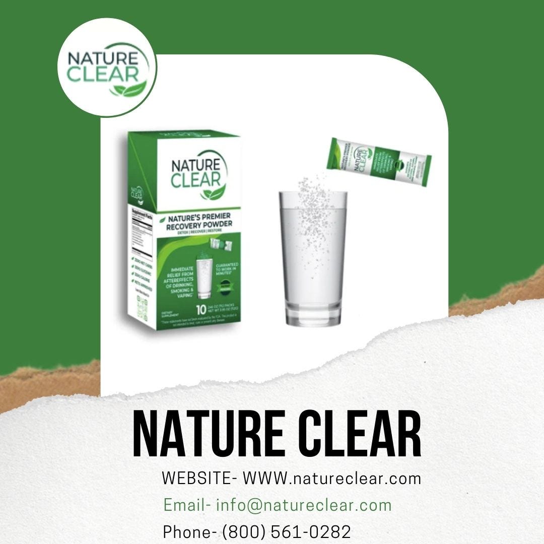 NatureClear’s Morning Recovery Drink: A Game-Changer for Hangovers ...