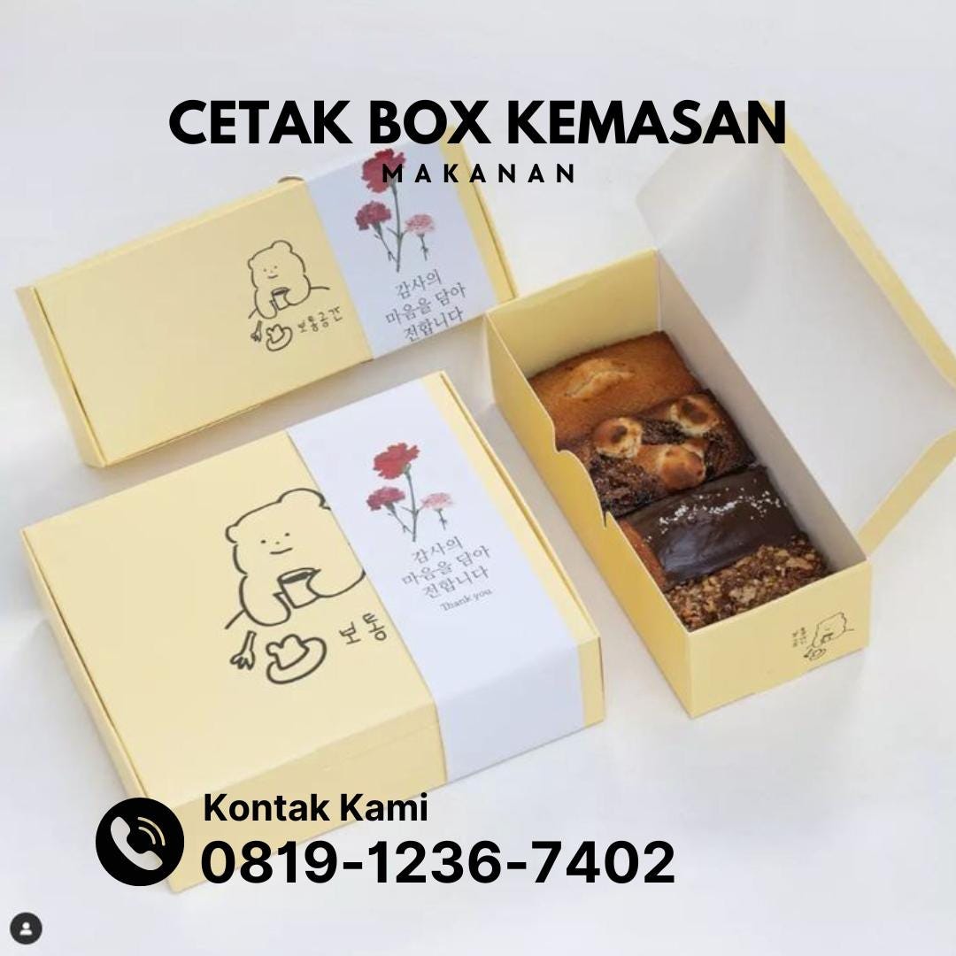 TERBAIK, Call 0819–1236–7402, Cetak Box Kemasan di Sukoharjo ...