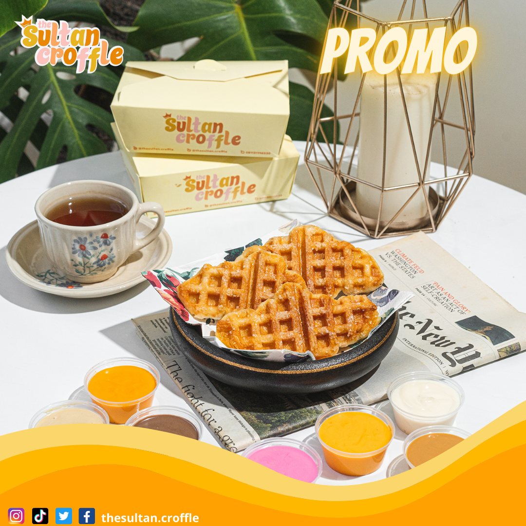 Croffle Enak - Croffle Indonesia - Medium
