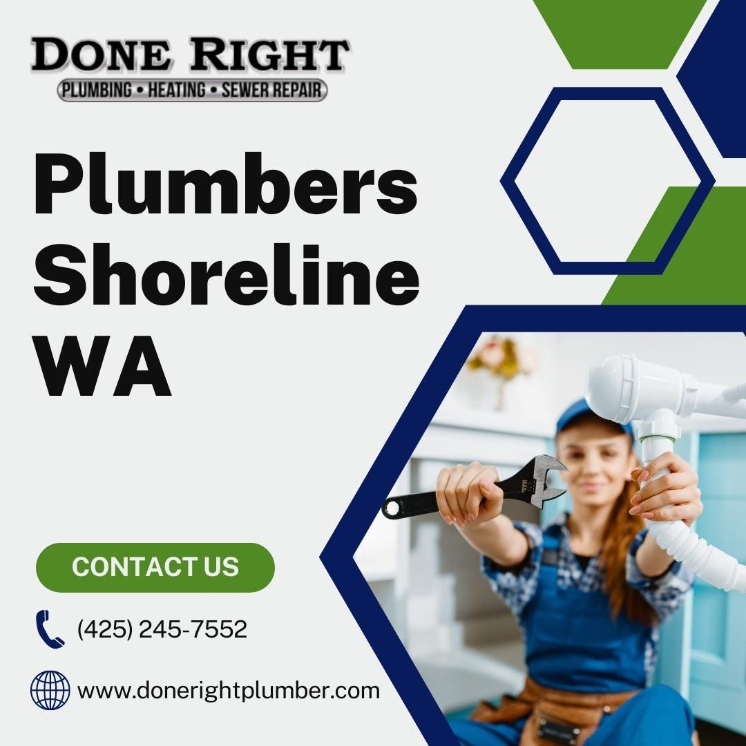 plumbers shoreline wa - Done Right Plumber - Medium