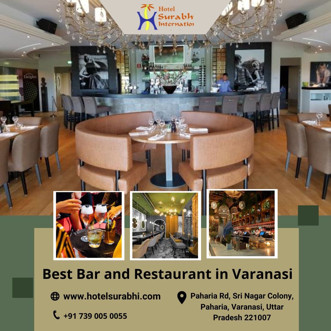 Best Bar and Restaurant in Varanasi - Hotel Surabhi International ...