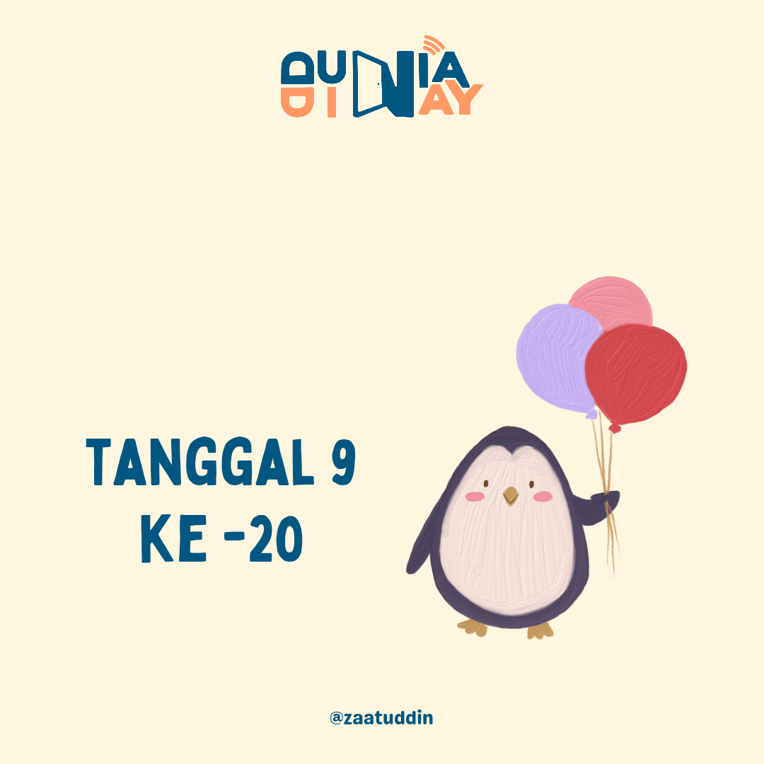 tanggal 9 ke 20. kalau tahun lalu kita merayakan, tahun… | by ijat ∘ ...