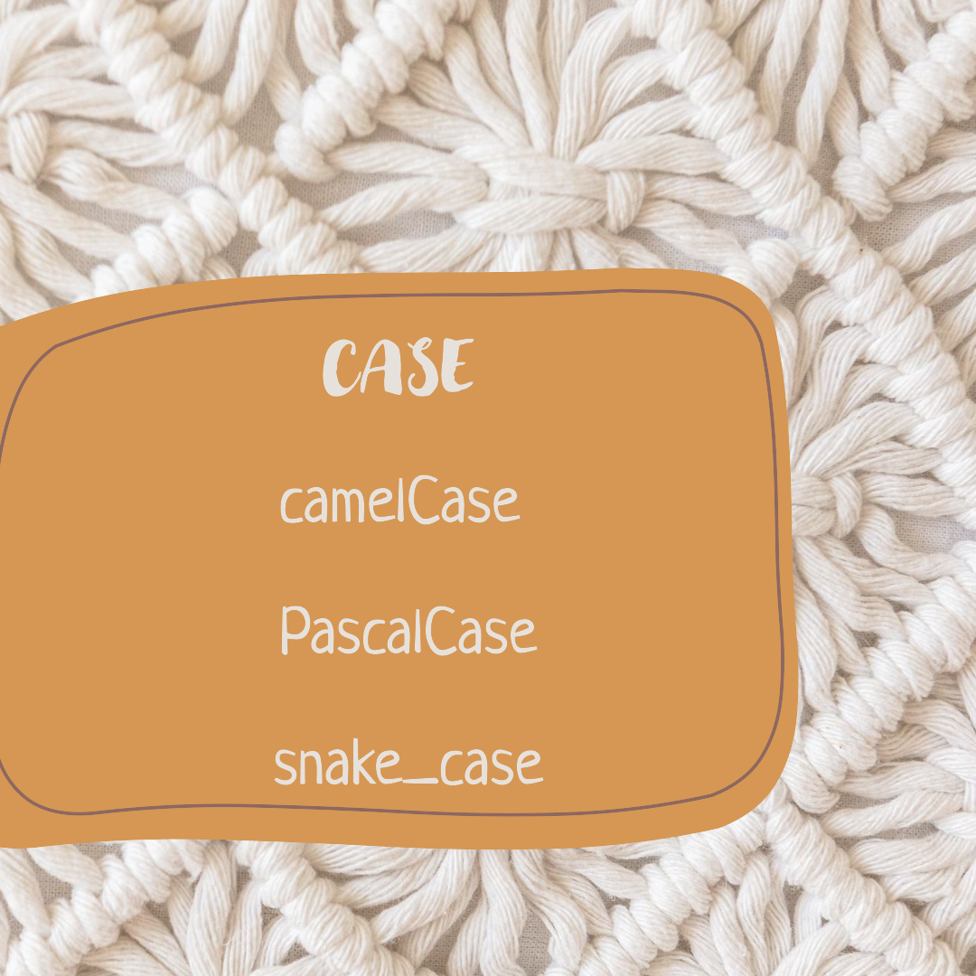 Camelcase Convention