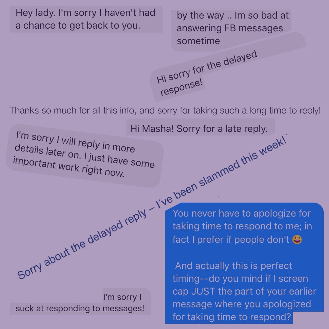 I Forgive You For Being Slow to Respond to Non-Urgent Emails. (Email ...