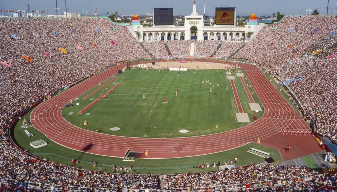 The Oval Around the Grid Iron. The Coliseum’s rich track and field ...