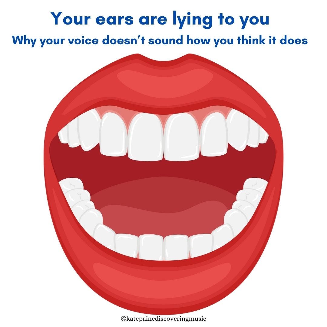 Your ears are lying to you. Why your voice doesn’t sound how you… | by ...