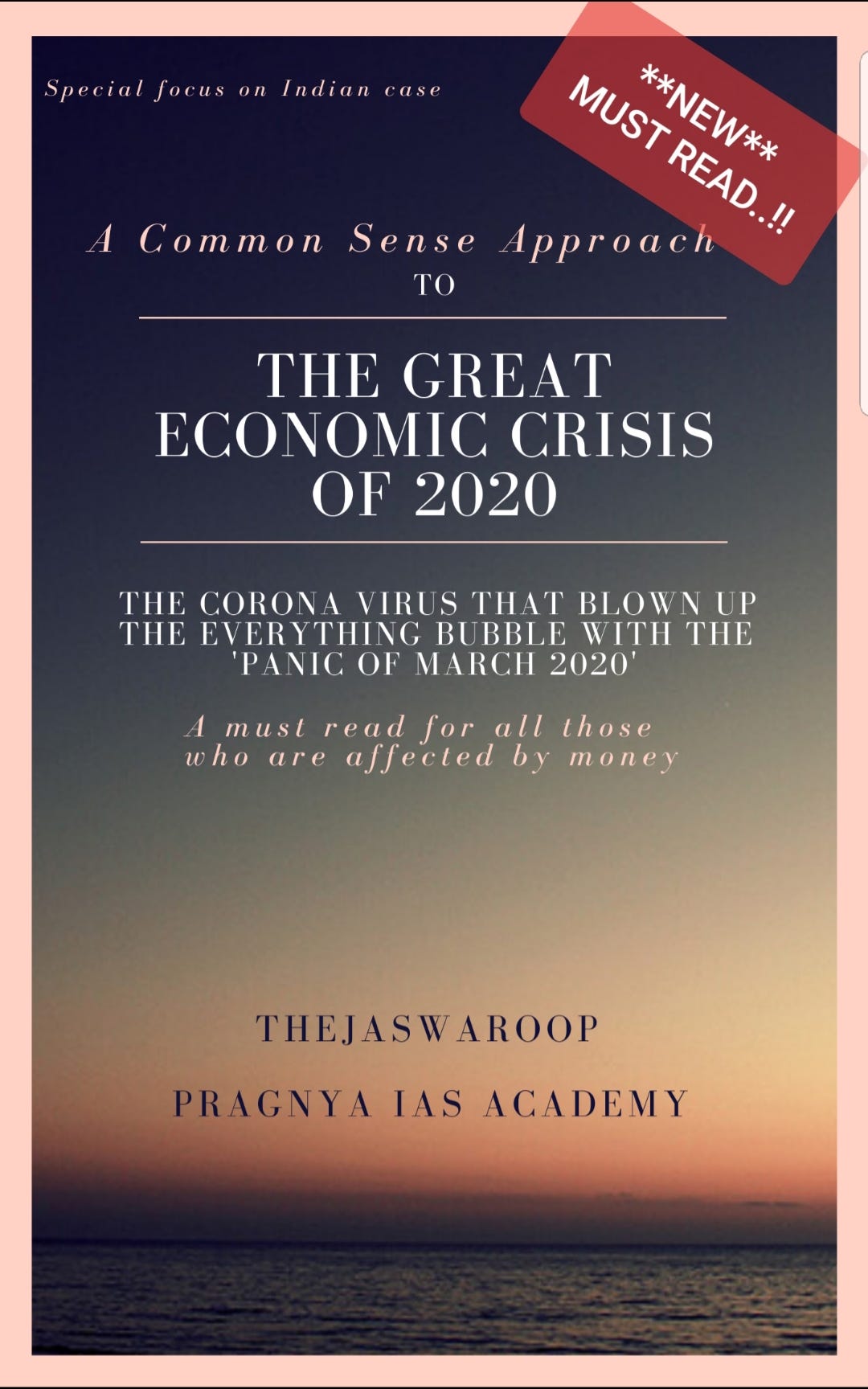 The Great Economic Recession 2020 | by Pragnya IAS academy | Medium