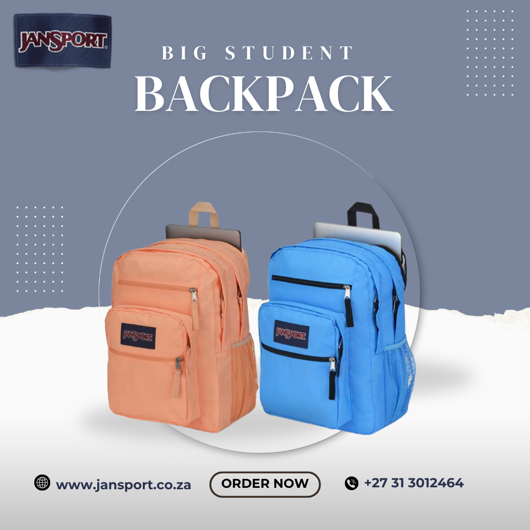 Upgrade your school and college gear with the JanSport Big Student ...