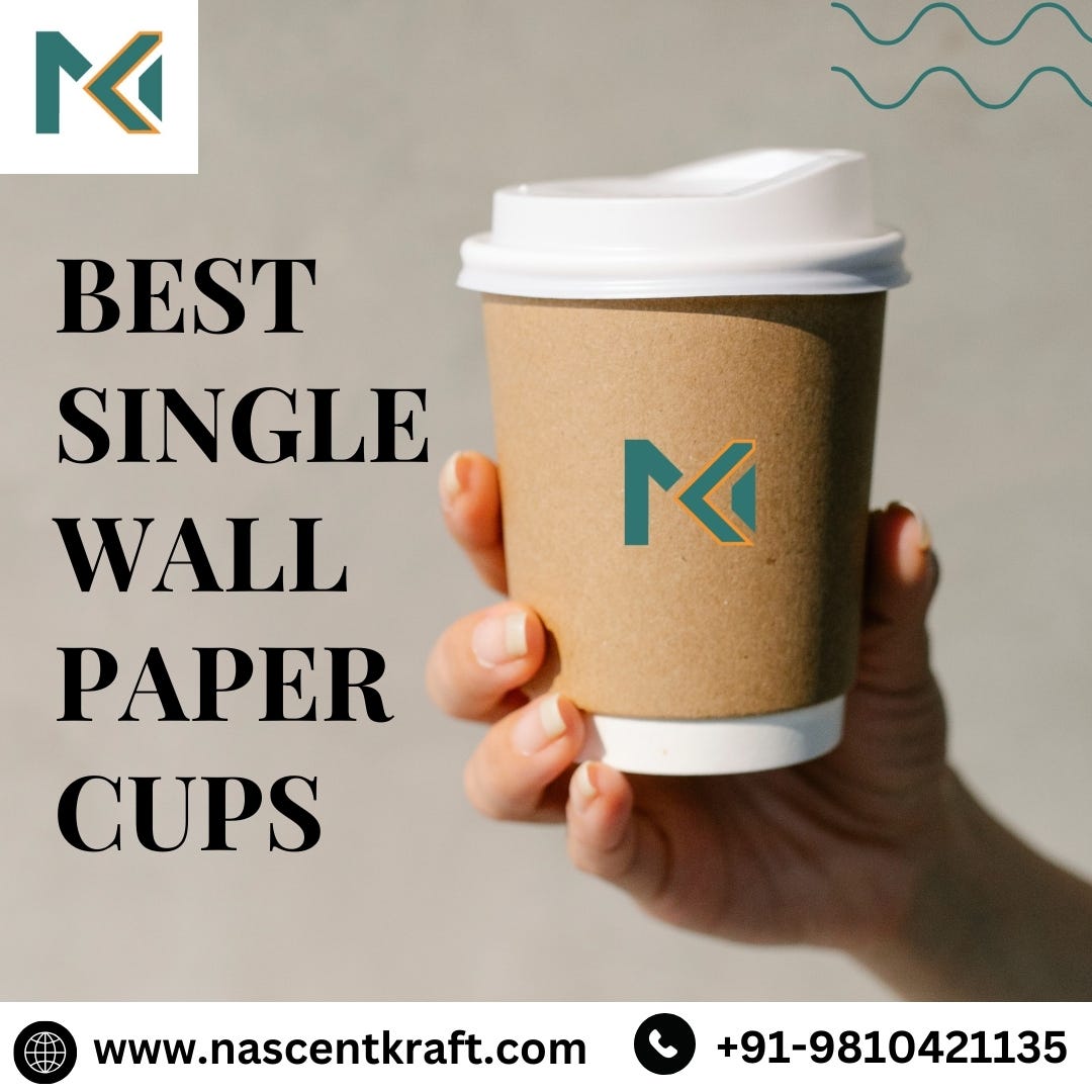 Best Single-Wall Paper Cups - Nascent Kraft - Medium
