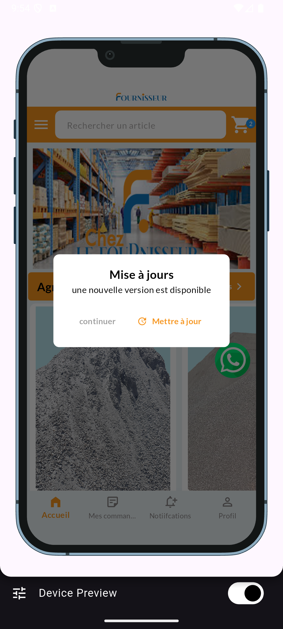 Implémenter la mise a jour d’une application flutter sans utiliser des stores ni services ...