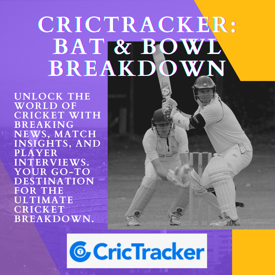 CricTracker- Bat & Bowl Breakdown - Sports Tracker - Medium