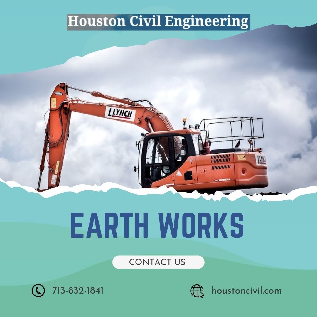 Earth Works in Houston - Houston Civil Engineering - Medium