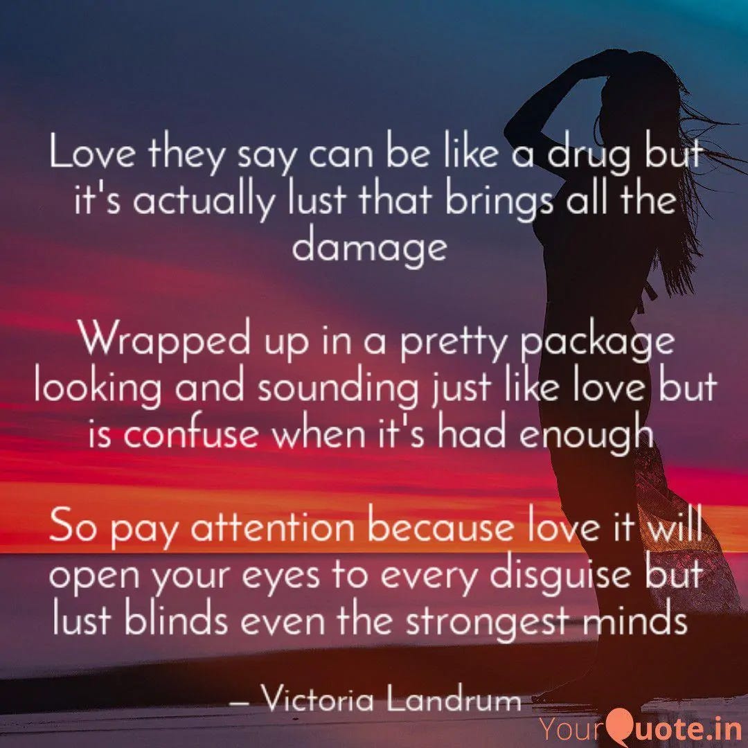 Love vs Lust - Victoria Landrum - Medium