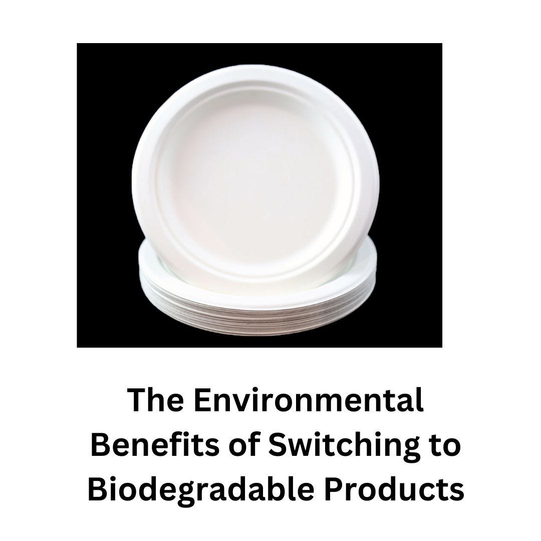 The Environmental Benefits of Switching to Biodegradable Products | by ...