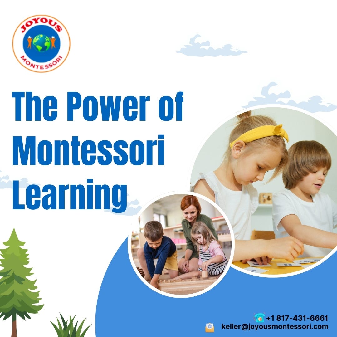 How Montessori Learning Builds Strong Foundations - Joyous Montessori ...