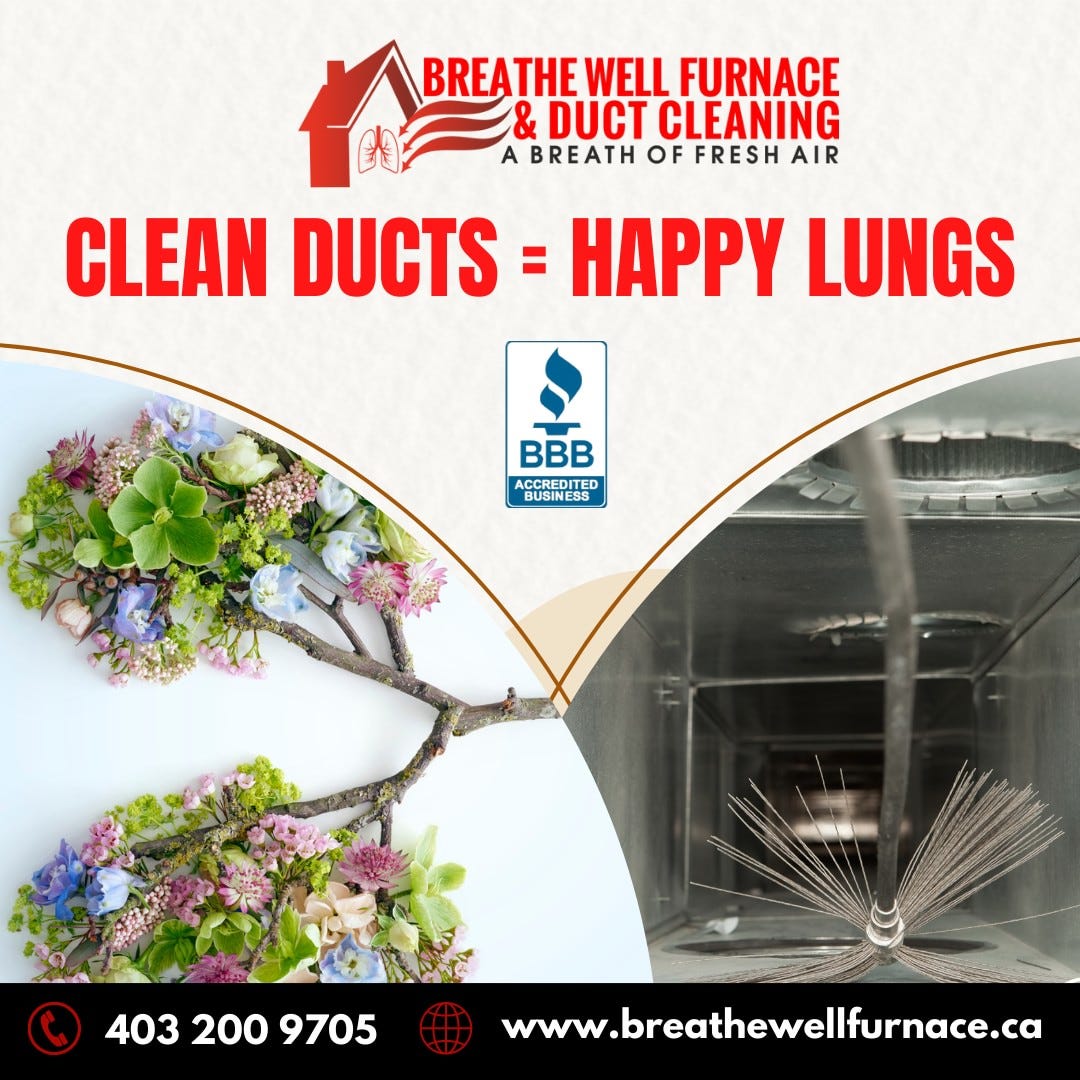 Calgary Duct Cleaning Services : 5 Most Frequent Duct Problems | by Breathe Well Furnace & Duct ...