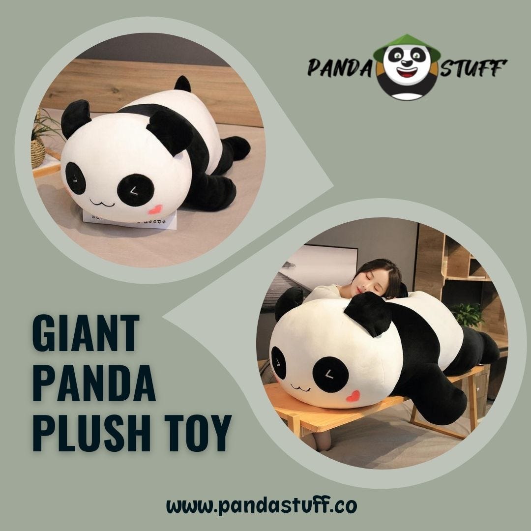 Best Giant Panda Plush Soft Toy | Panda Stuff - Pandastuff - Medium