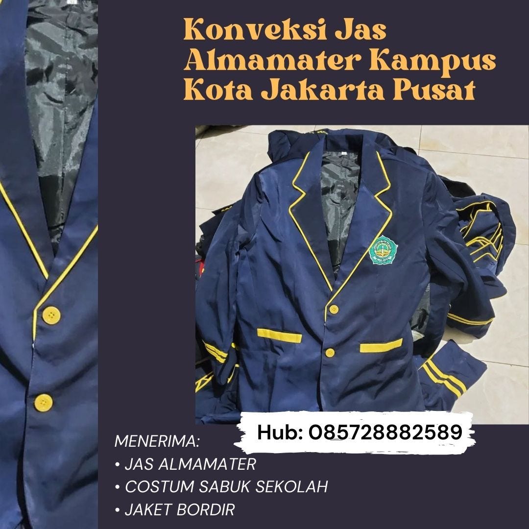 Telpon / WA : 0852-2622-4122 Konveksi Jas Almamater Kampus Kota Jakarta ... Telpon / WA : 0852-2622-4122 Konveksi Jas Almamater Kampus Kota Jakarta ...