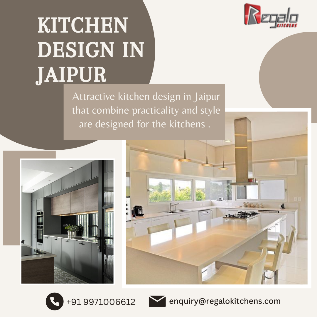 Kitchen Design in Jaipur | Regalo Kitchens - Kitchen Design - Medium
