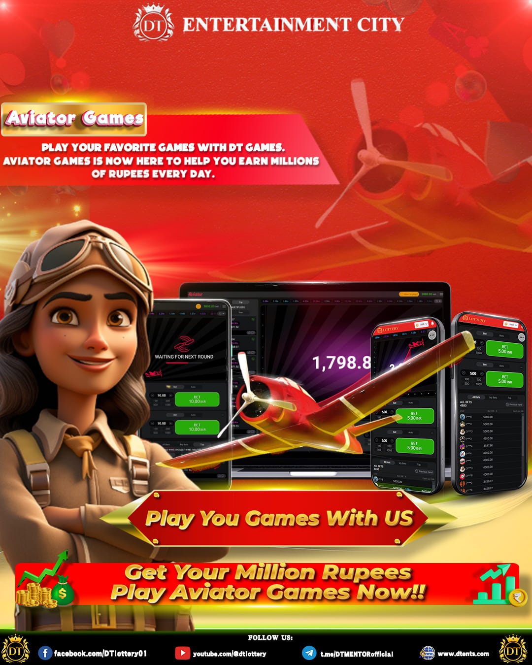 Boost Your Earnings with Aviator Games on DT Entertainment! | by DT ...