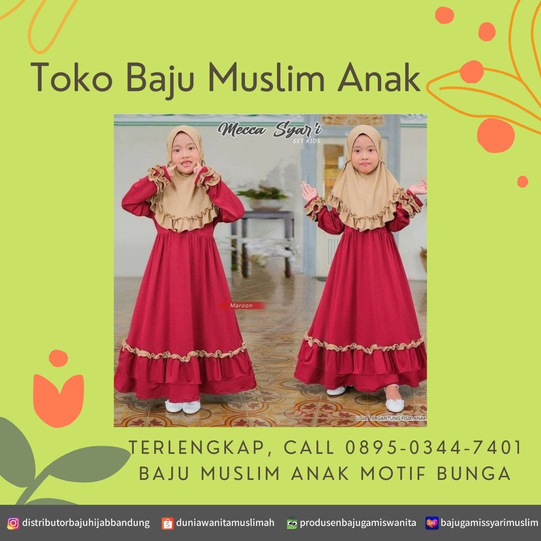 PROMO, Call 0895–0344–7401 Model Tunik Muslim Anak Trendi ...