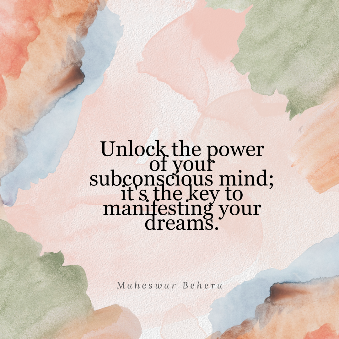 Unleash Your Potential: The Magic of Your Subconscious Mind | by Maheswar Behera,NLP Performance ...