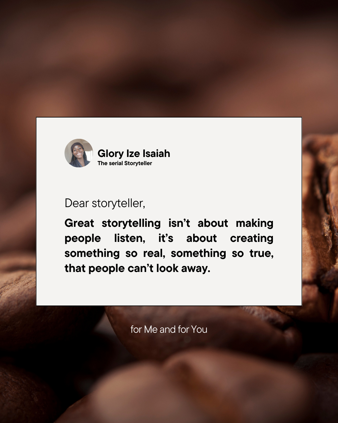 How to create something so real. The Low Heat Incredible Storyteller ...