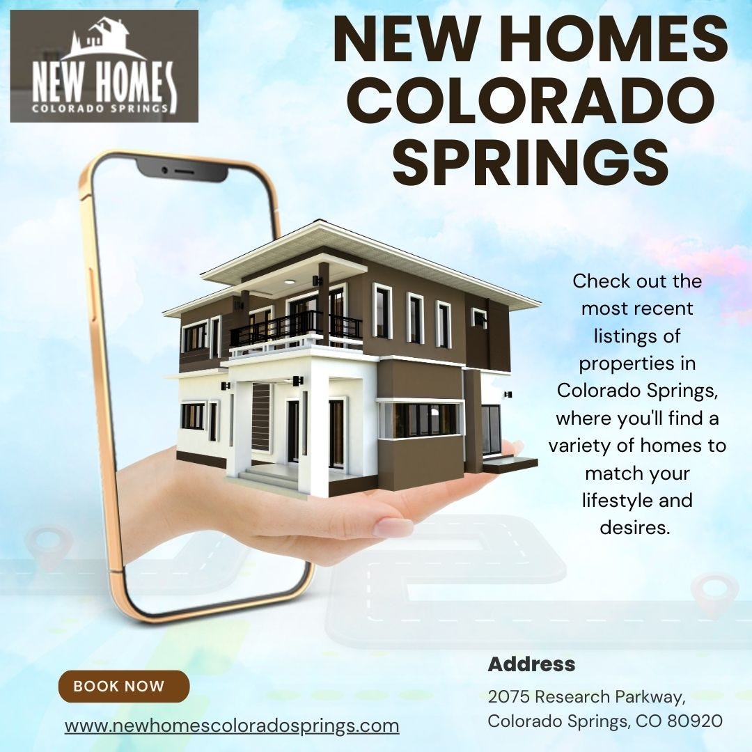 New Homes Colorado Springs | Discover Your Dream Community - New Homes ...