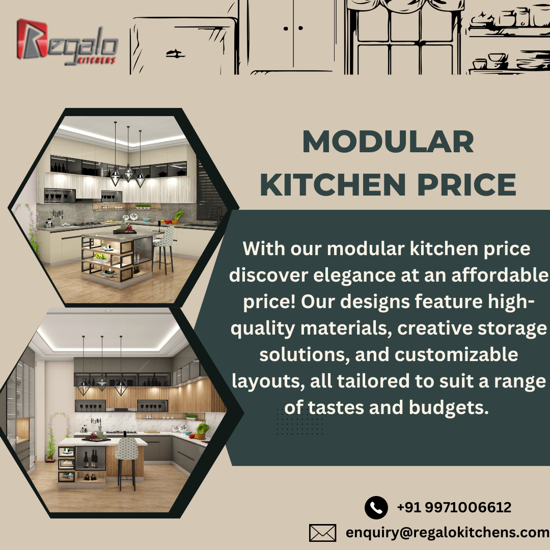 Modular Kitchen Price - Regalo kitchens - Medium