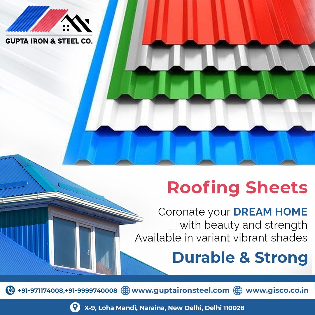 Colour Coated Sheet Manufacturers - Gupta Steel & Iron - Medium