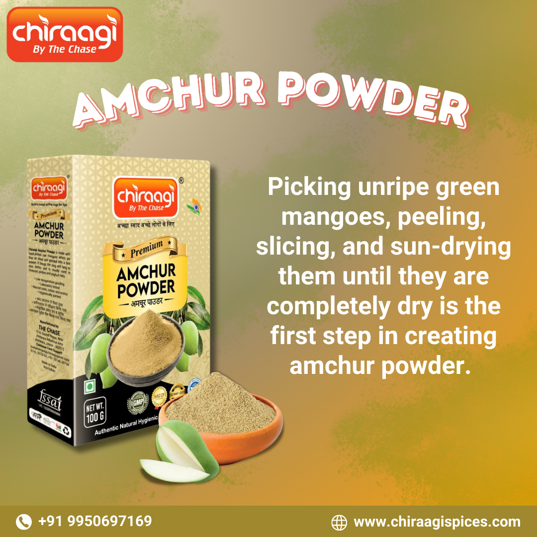 Amchur Powder. Picking unripe green mangoes, peeling… | by Chiraagi ...