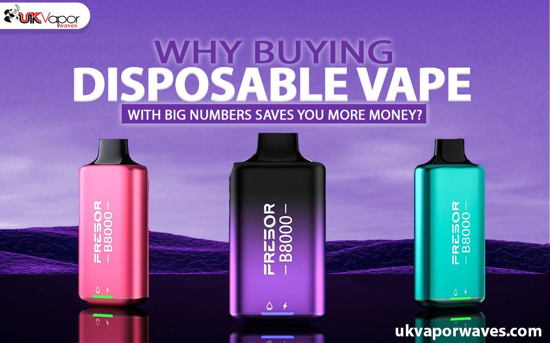 Why Buying Disposable Vape with Big Numbers Saves You More Money? | by ...