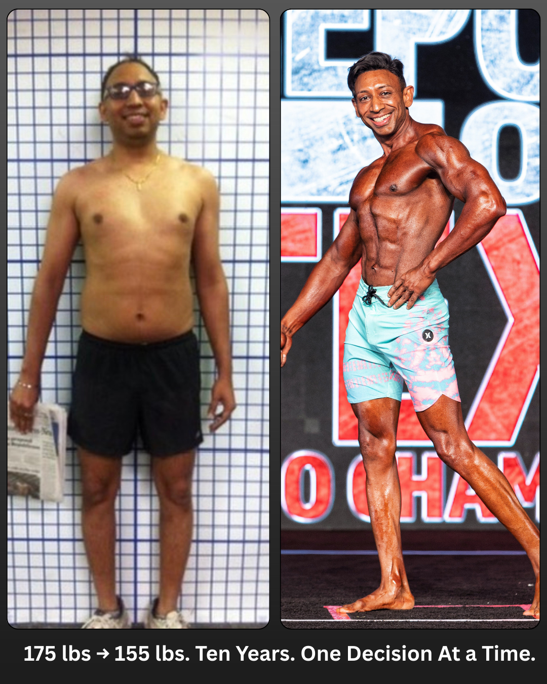From 175 to 155: How a Midlife Doctor Became a Men's Physique Champion ...