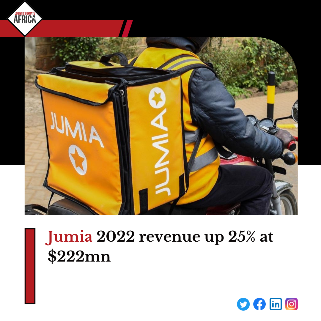 Jumia 2022 revenue up 25% at $222mn - Logistics Update Africa - Medium