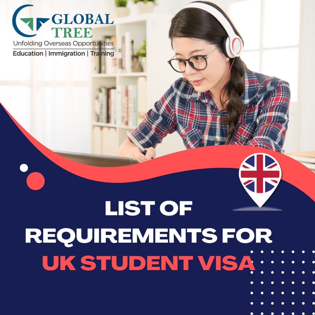 Know the List of Requirements for UK Student Visa - Ramakrishnarangark ...